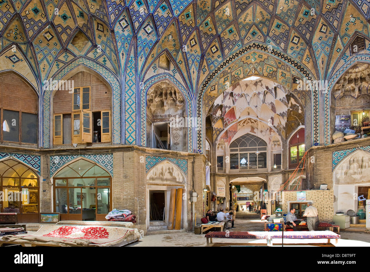 Iran, Kashan, old bazaar Stock Photo - Alamy