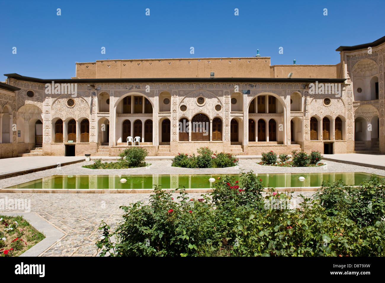 Iran, Kashan, Tabatabaei house Stock Photo - Alamy