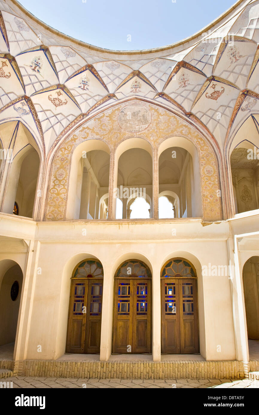 Iran, Kashan, Tabatabaei house Stock Photo - Alamy