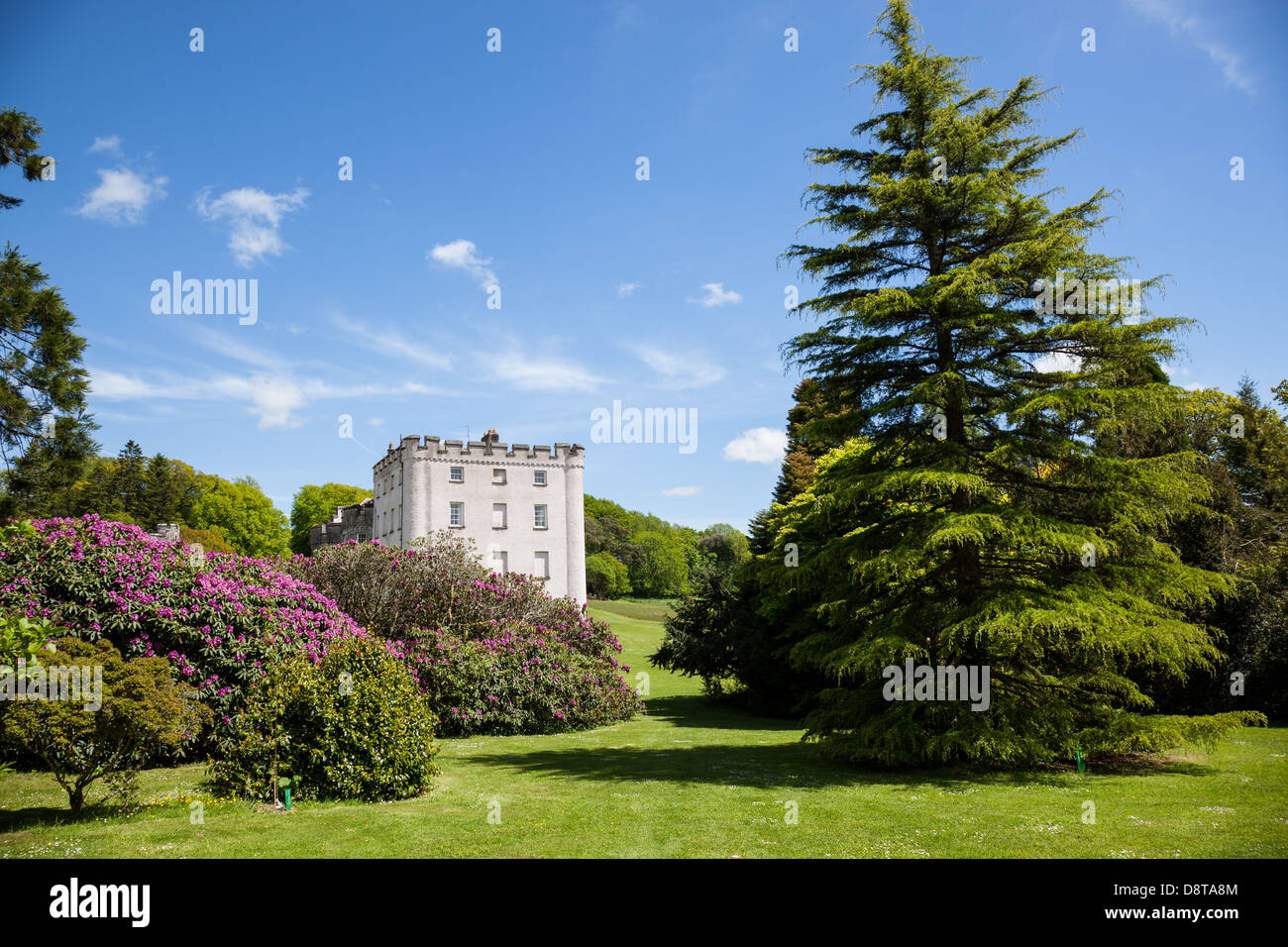 Picton Castle, Pembrokeshire, Wales Stock Photo - Alamy