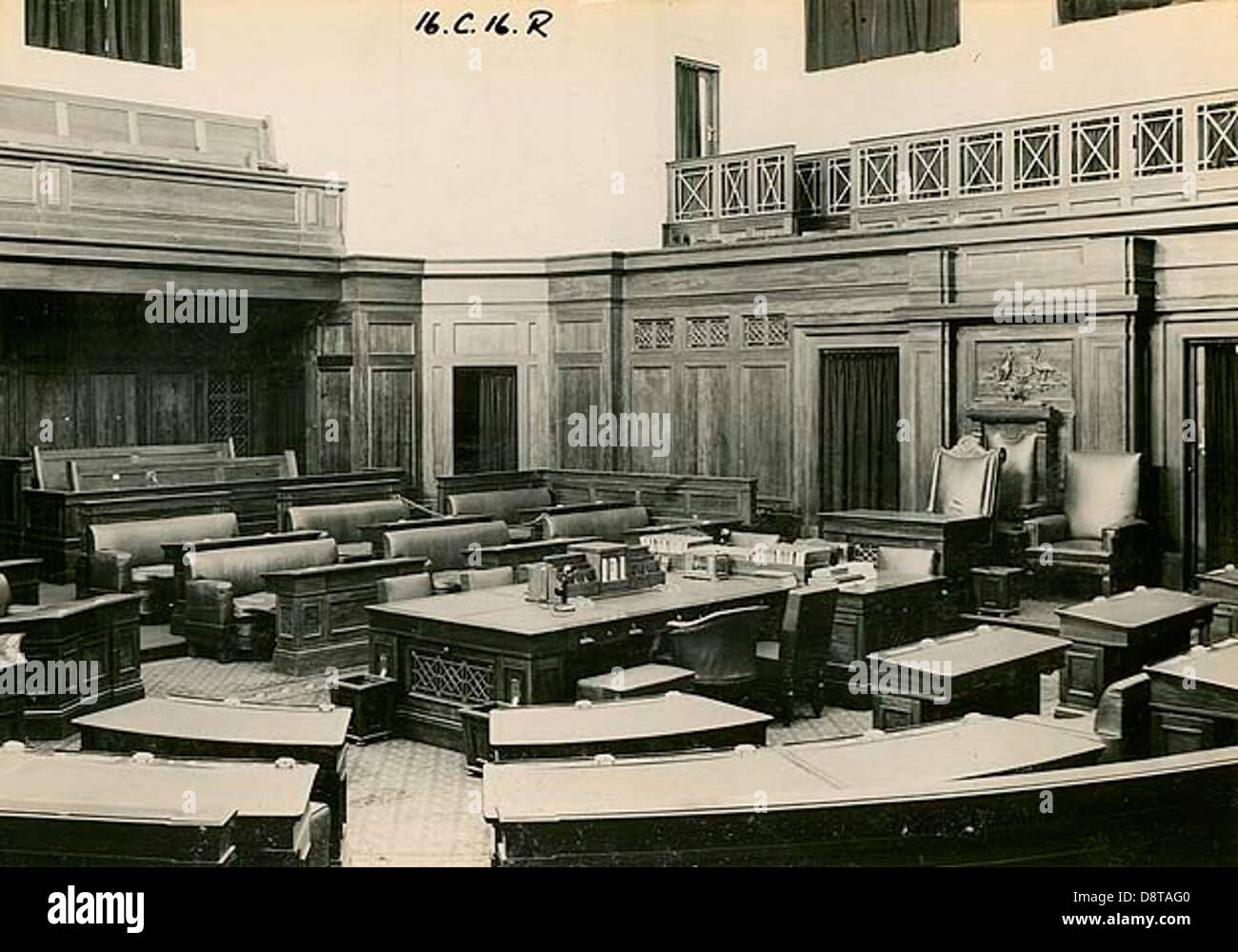 Senate Chamber, Parliament House Stock Photo - Alamy
