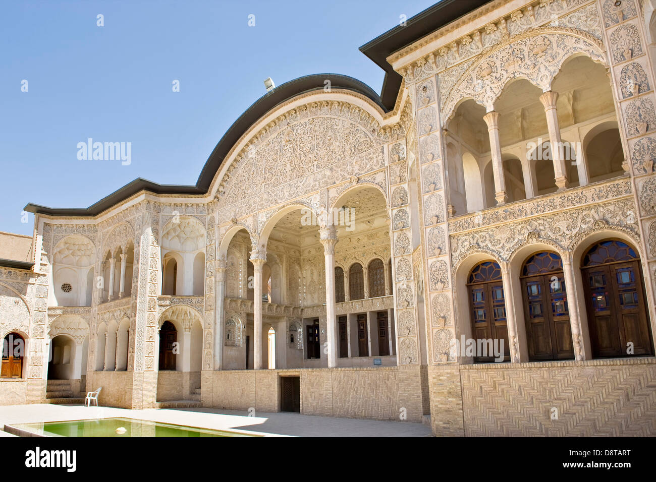 Iran, Kashan, Tabatabaei house Stock Photo - Alamy