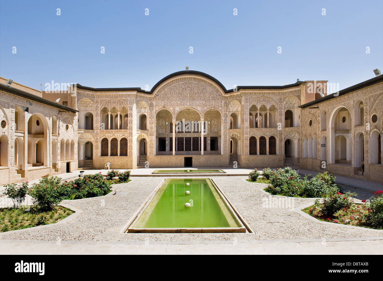 Iran, Kashan, Tabatabaei house Stock Photo - Alamy