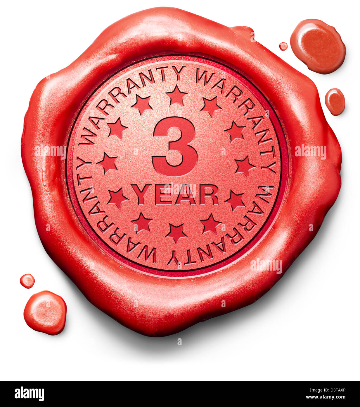 Warranty badge hi-res stock photography and images - Alamy