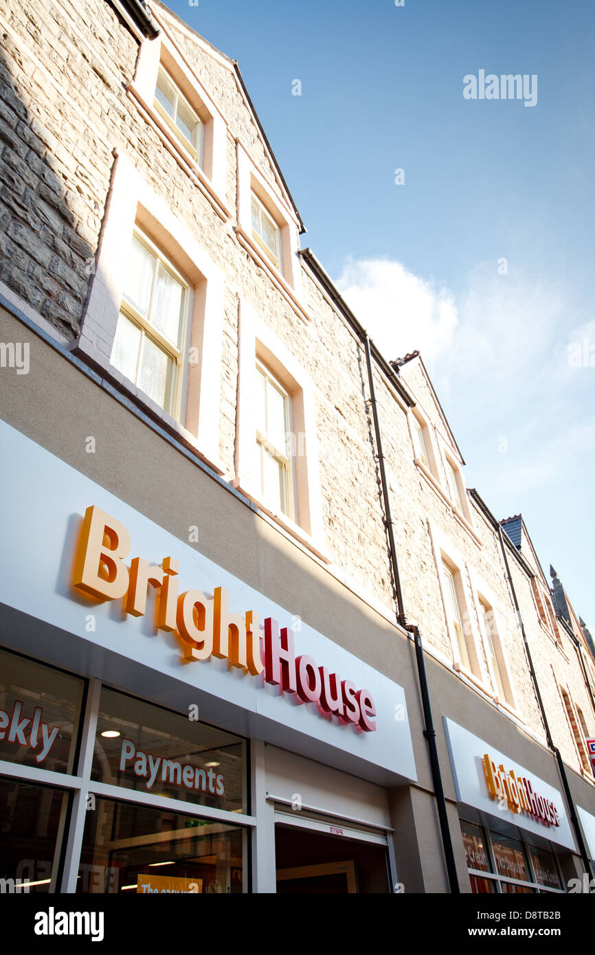 A bright house store, which offers weekly payment finance for household ...