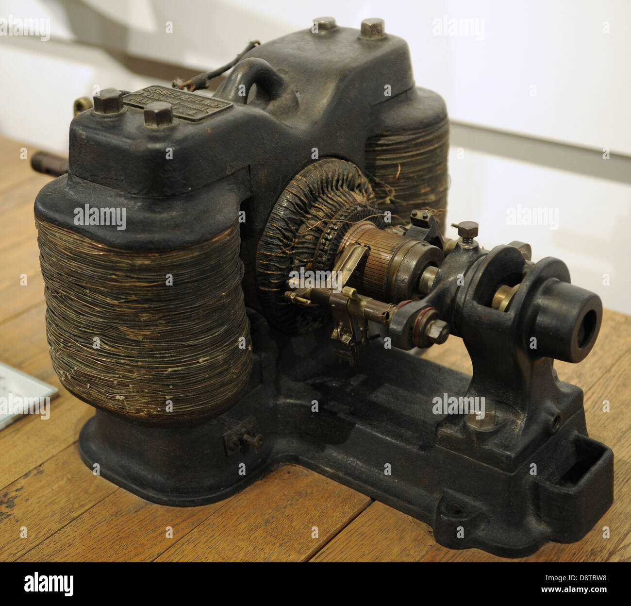 Electronic Motor. 19th century. Deutches Museum. Munich. Germany Stock ...