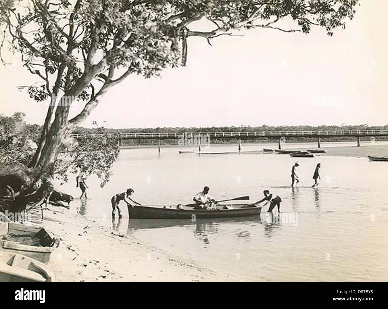Holidaying on the Brunswick River, Brunswick Heads (NSW Stock Photo - Alamy