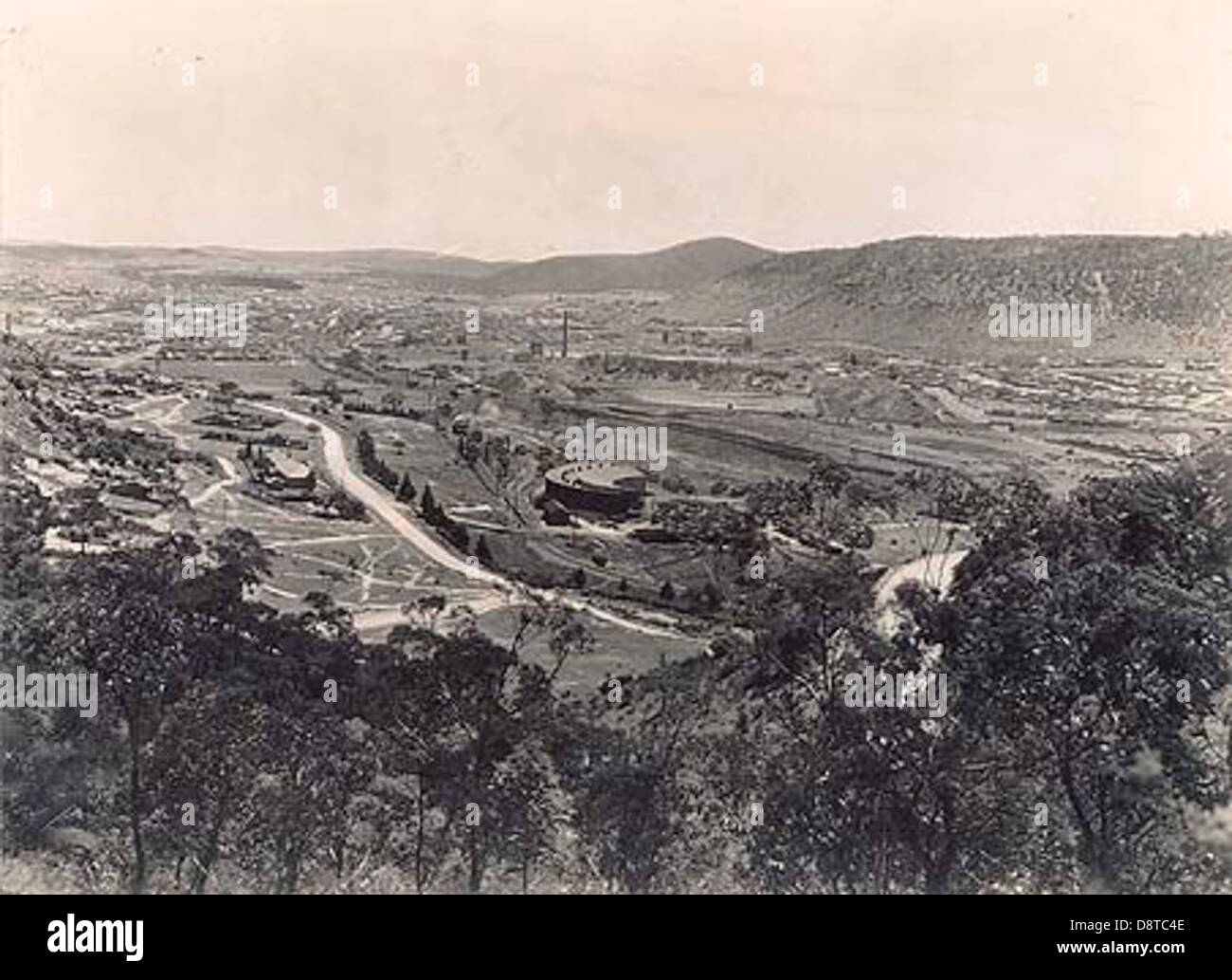 View of Lithgow Stock Photo - Alamy