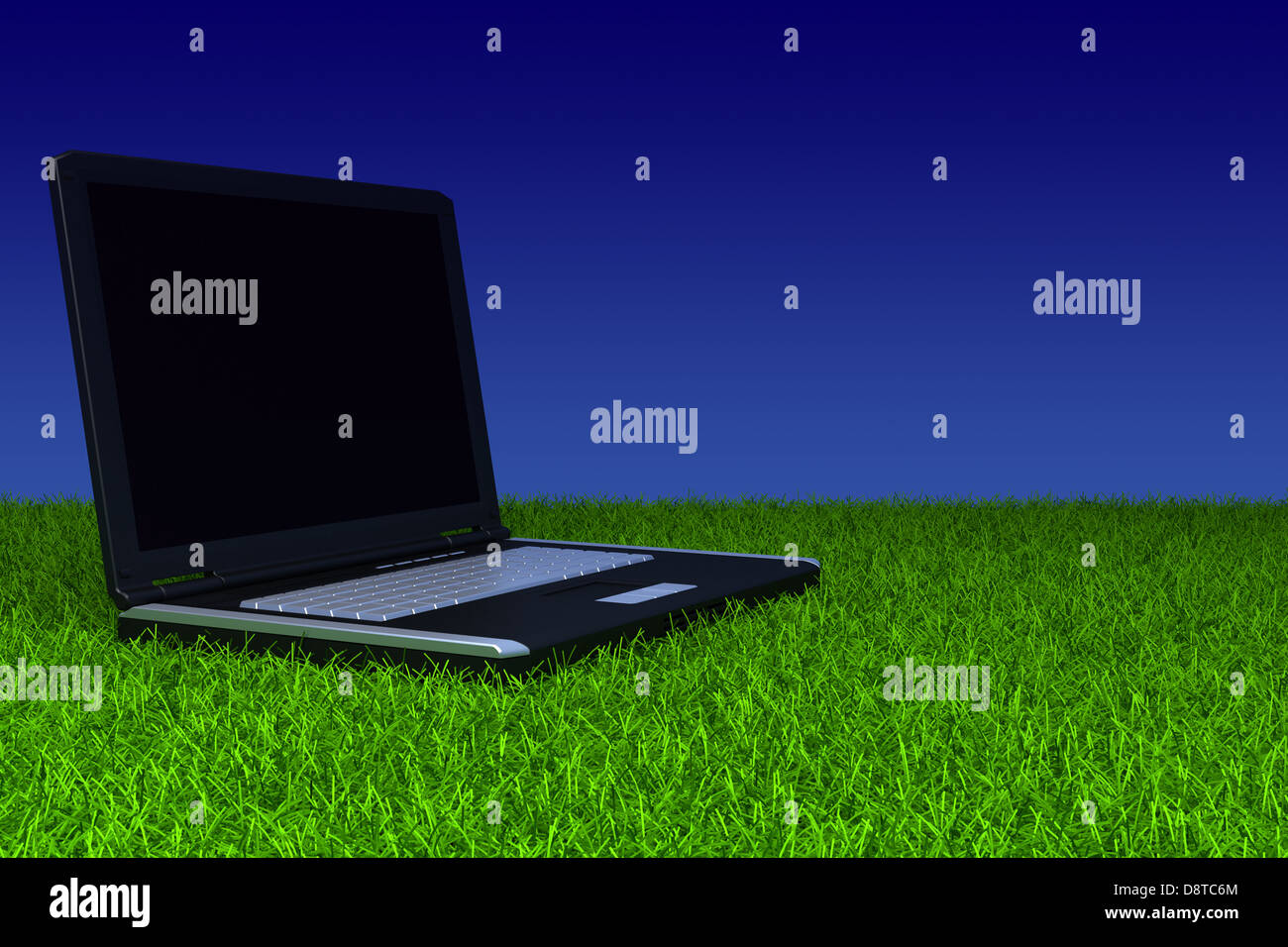 Green screen monitor on modern hi-res stock photography and images - Alamy