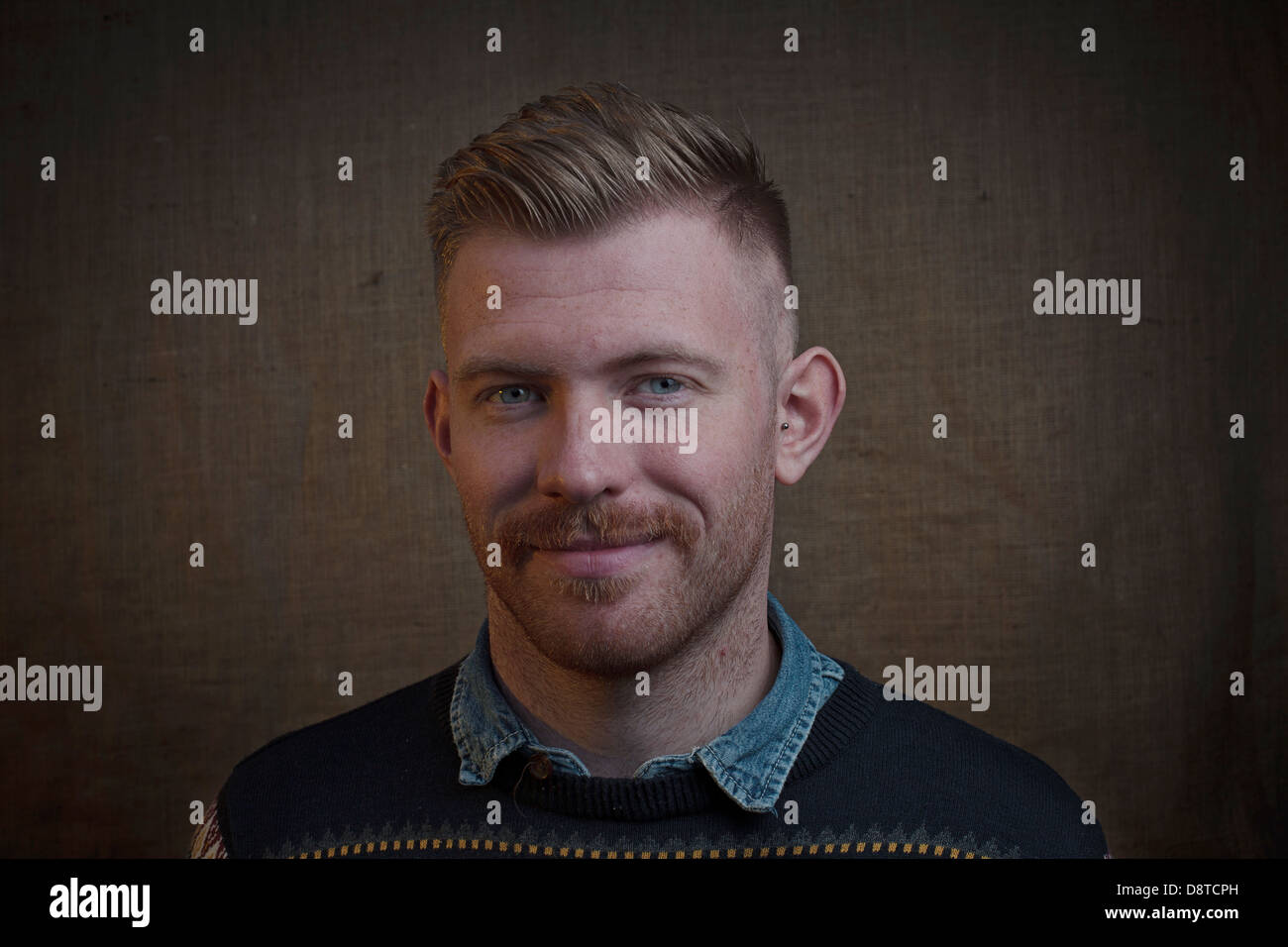 Men of Movember, portraits of Men who had grown a moustache for charity ...