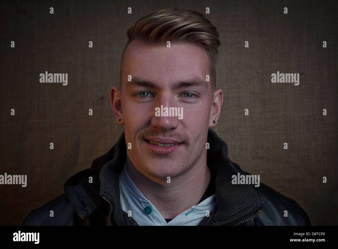 Men of Movember, portraits of Men who had grown a moustache for charity ...