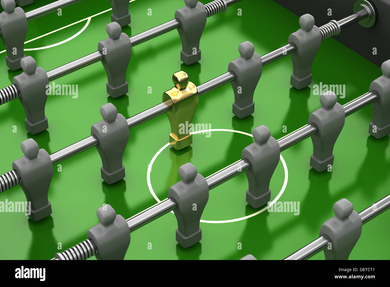 Gold foosball table hi-res stock photography and images - Alamy