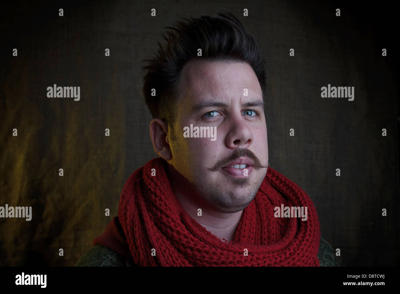 Men of Movember, portraits of Men who had grown a moustache for charity ...