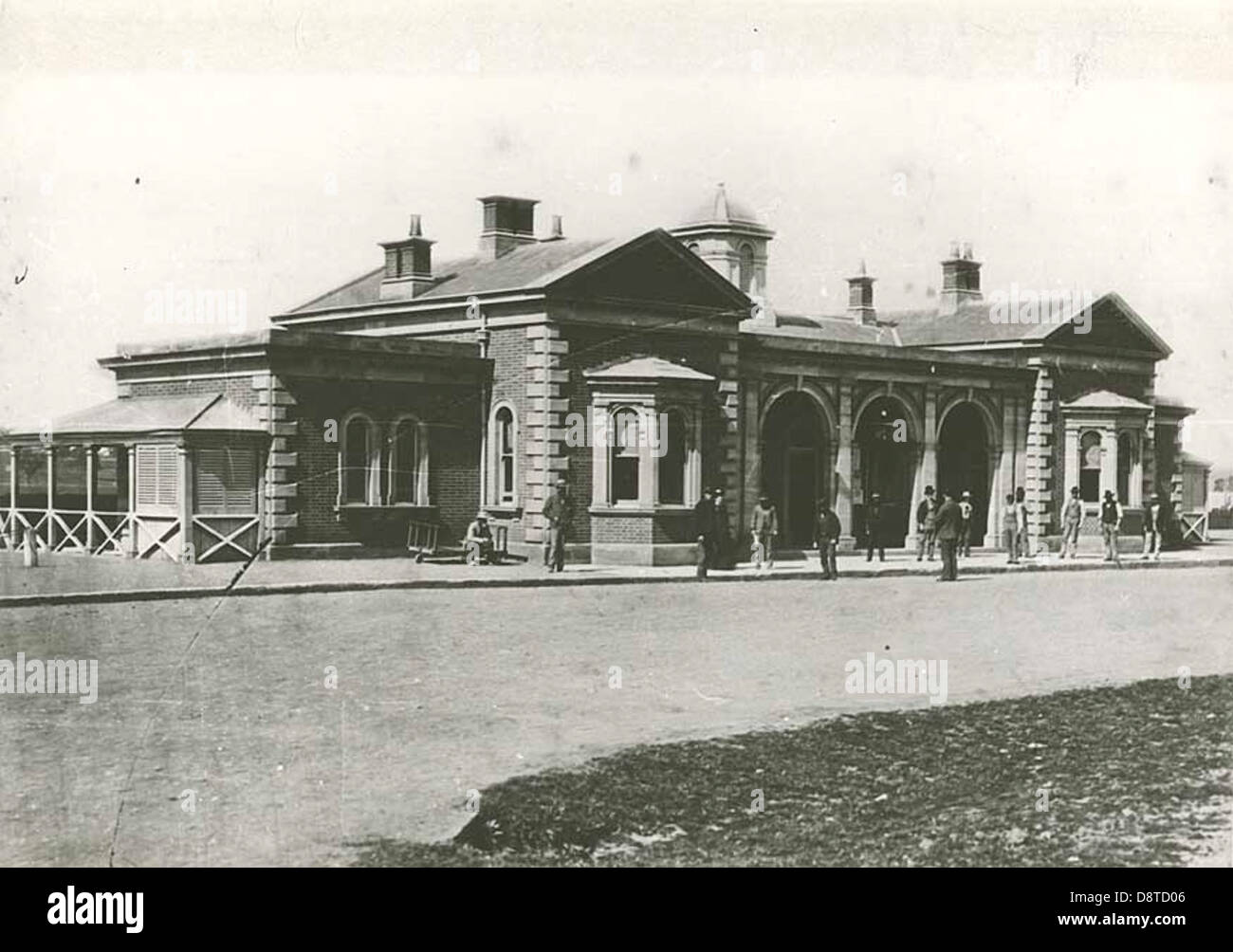 1880s railway station hi-res stock photography and images - Alamy