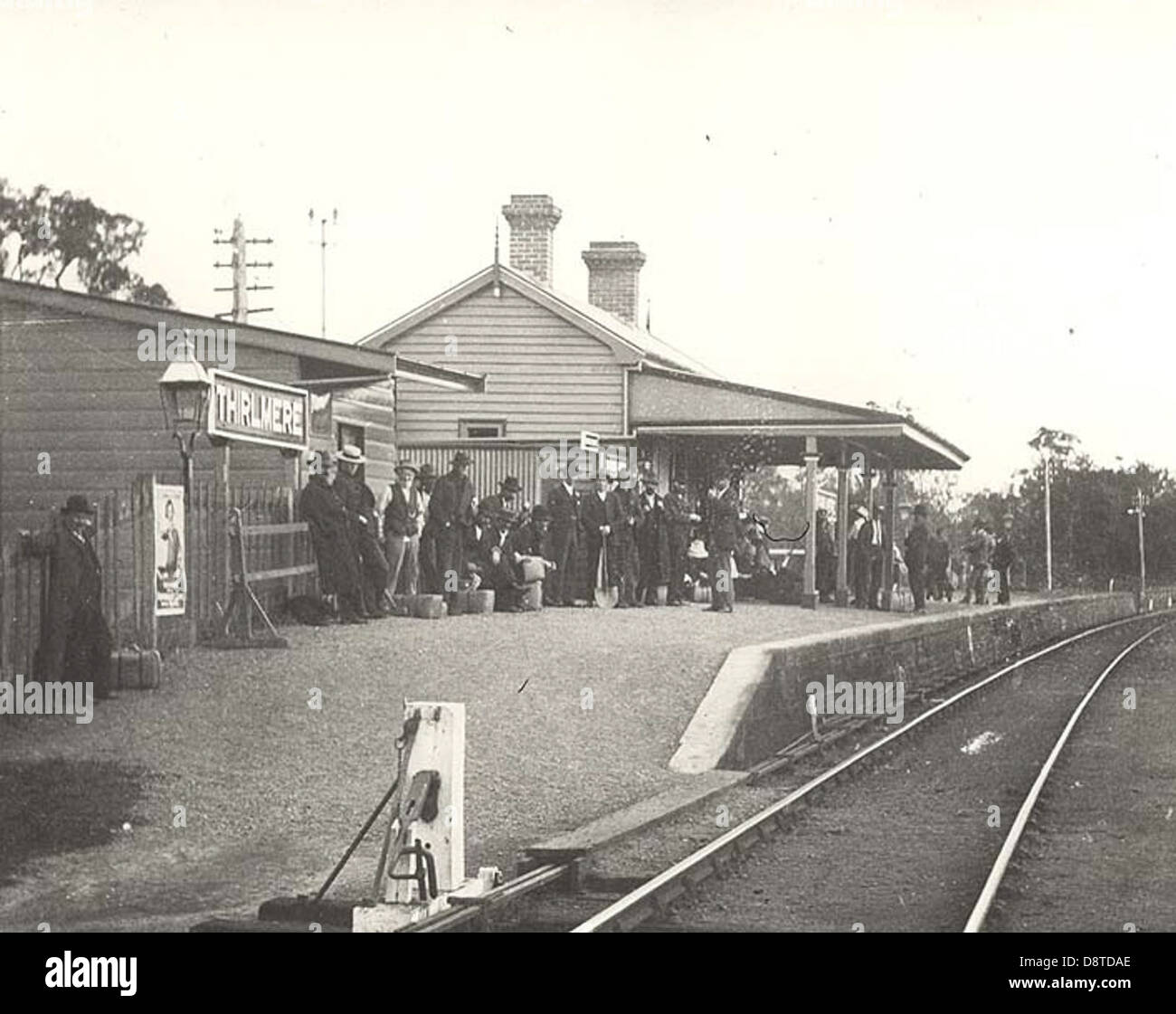 The Thirlmere Railway Station, located in New South Wales, Australia ...