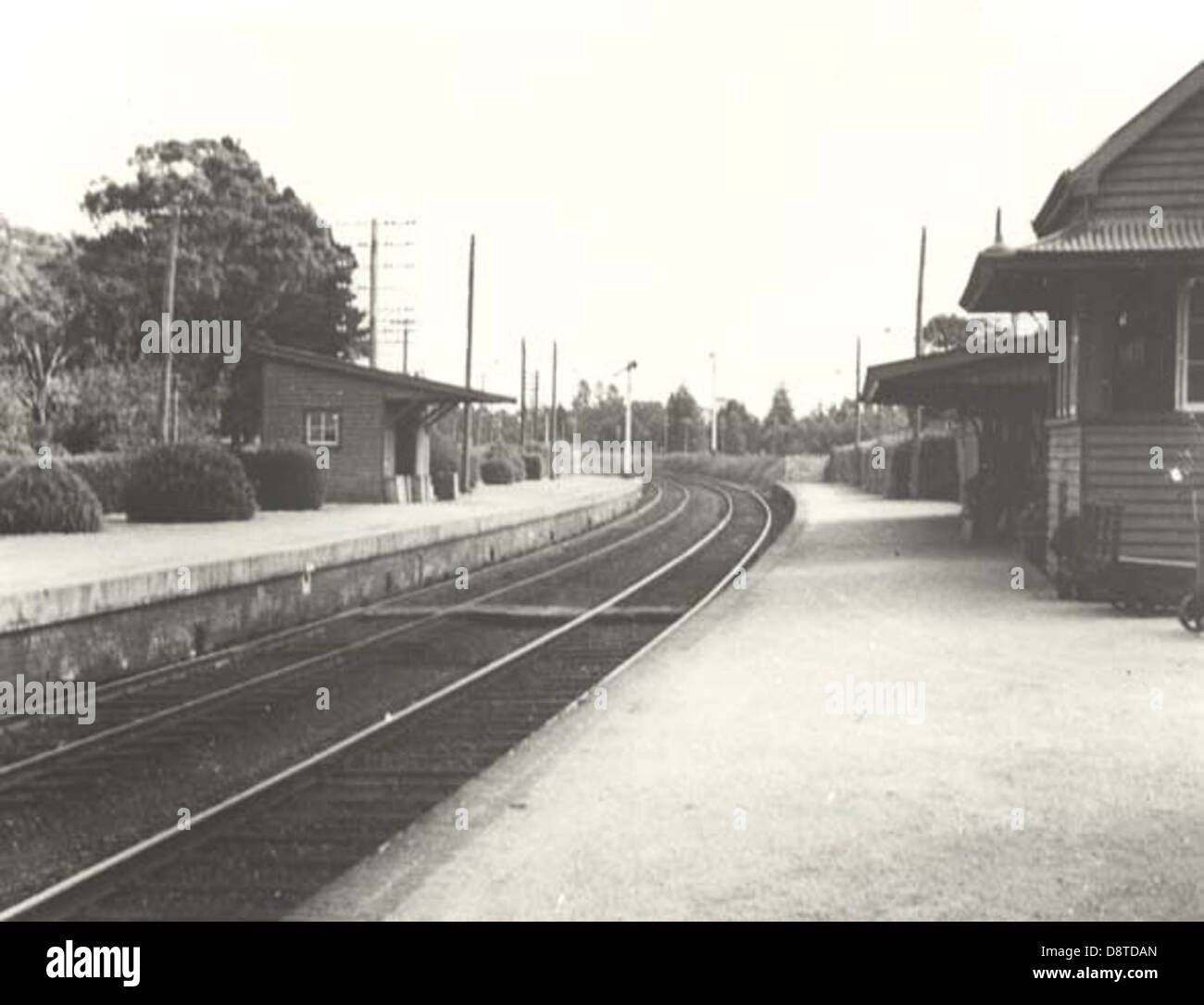 A black-and-white photograph of the Exeter Railway Station, showcasing ...