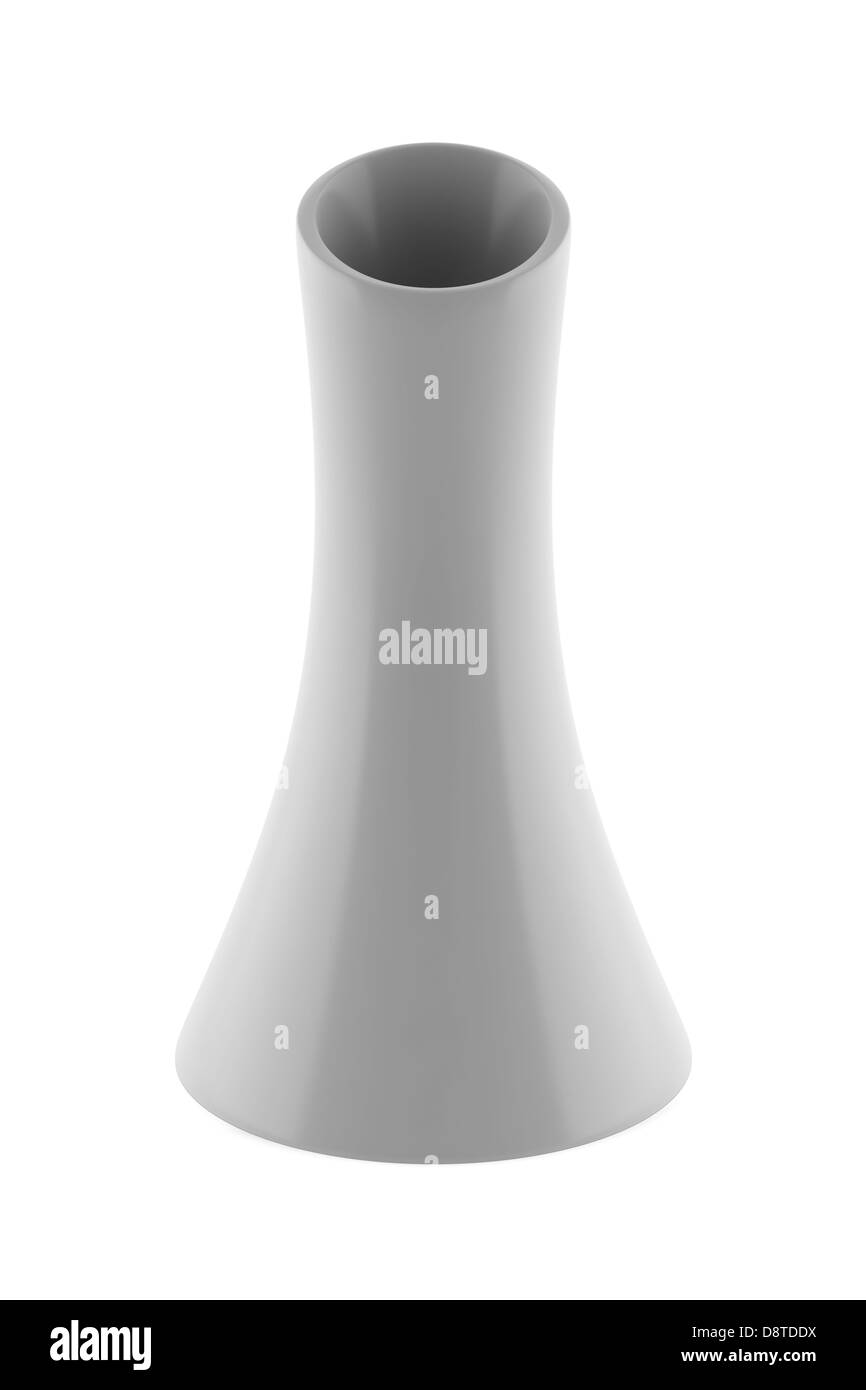 white vase isolated Stock Photo - Alamy