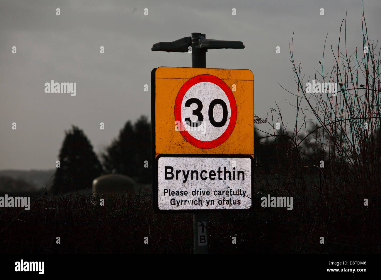 General views of Bryncethin, South Wales, UK Stock Photo - Alamy