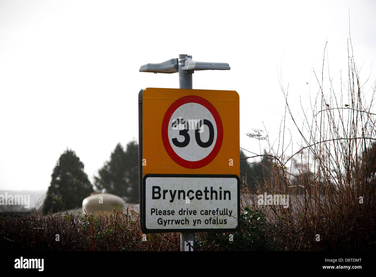 General views of Bryncethin, South Wales, UK Stock Photo - Alamy