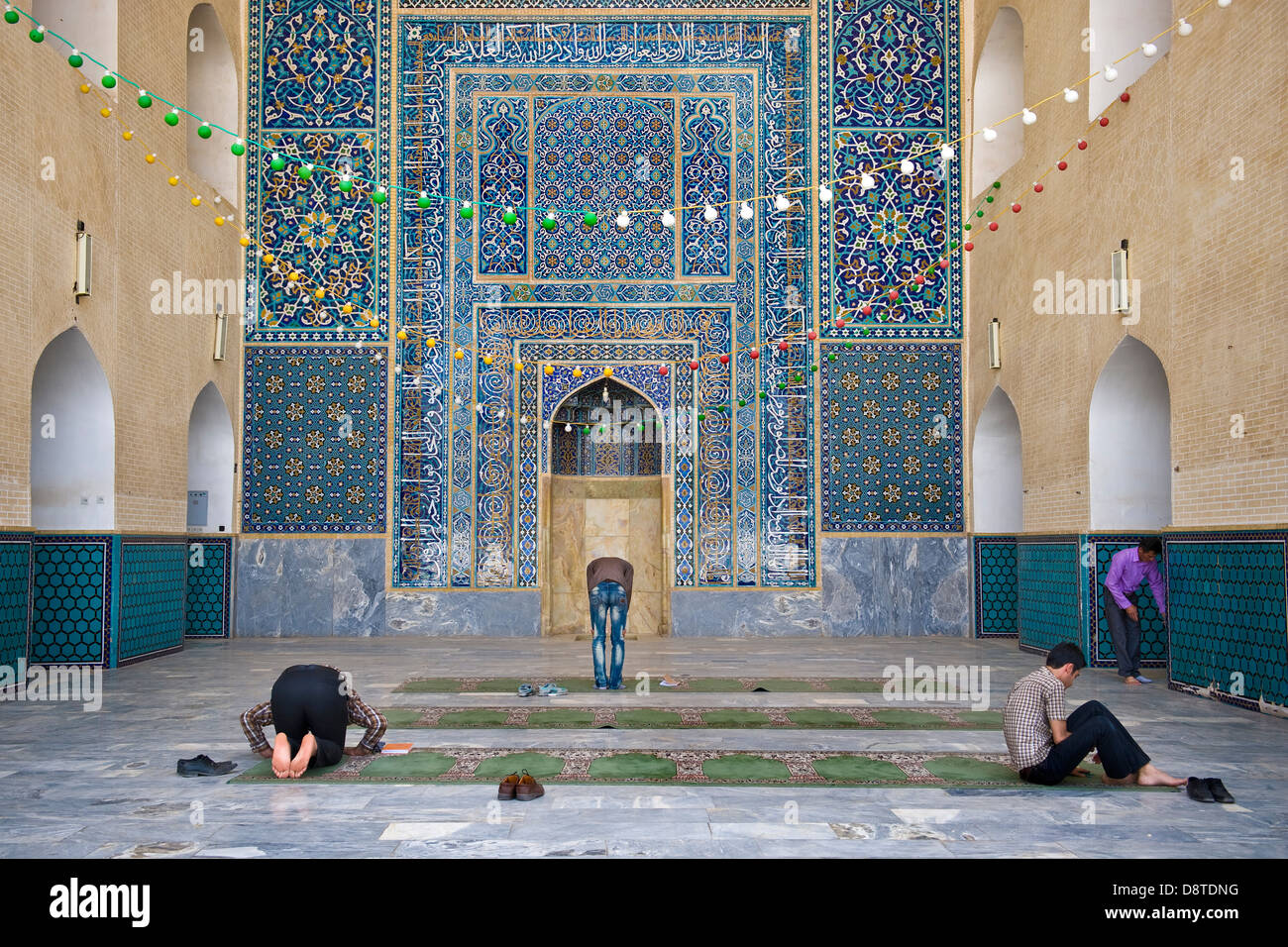 Iran, Kerman, friday mosque Stock Photo - Alamy