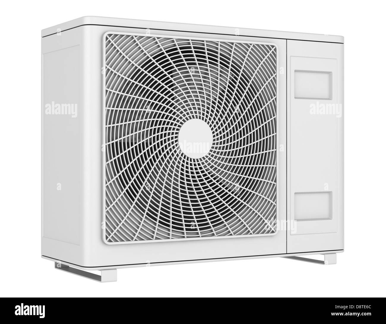 modern air conditioner isolated on white Stock Photo - Alamy
