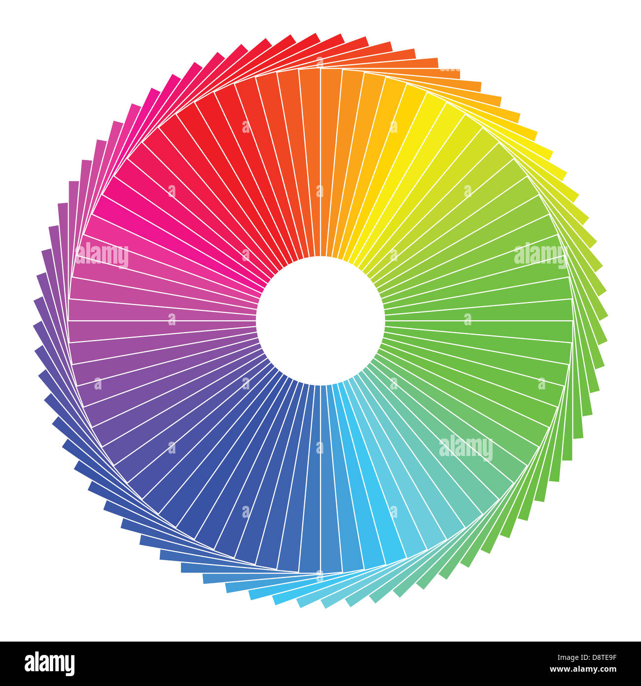 Color spectrum abstract wheel, colorful diagram background Stock Photo ...