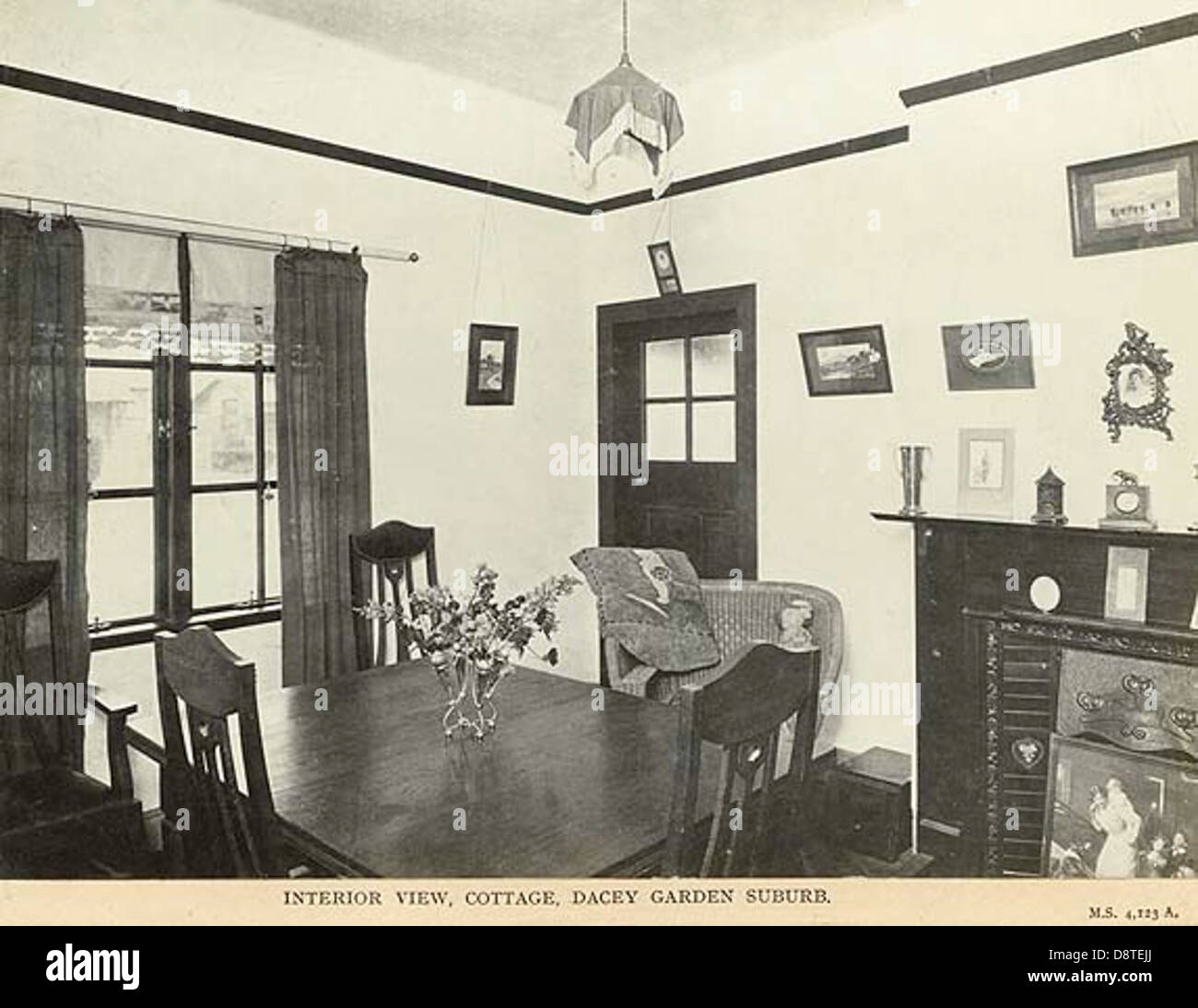Inside a Daceyville house Stock Photo - Alamy