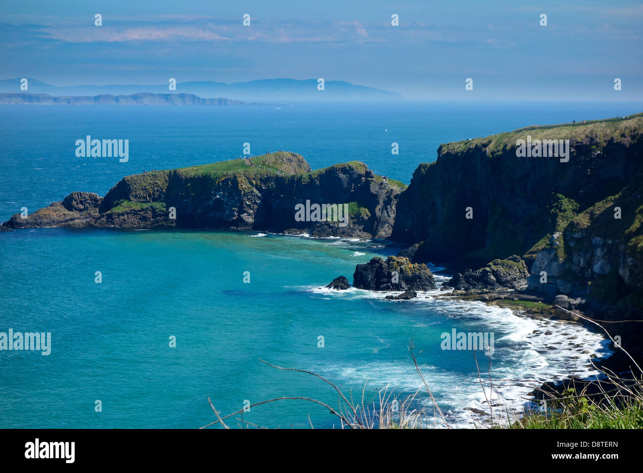 Antrim Coast Mull of Kintyre Irish sea North channel Stock Photo - Alamy