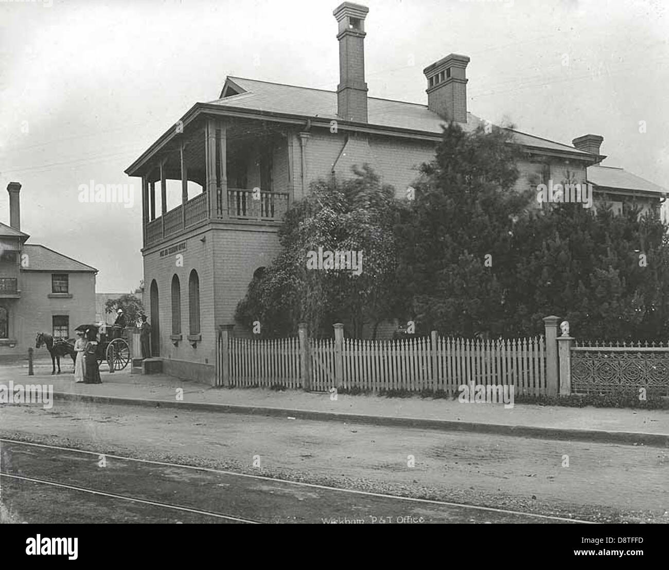 Wickham Post and Telegraph Office Stock Photo - Alamy