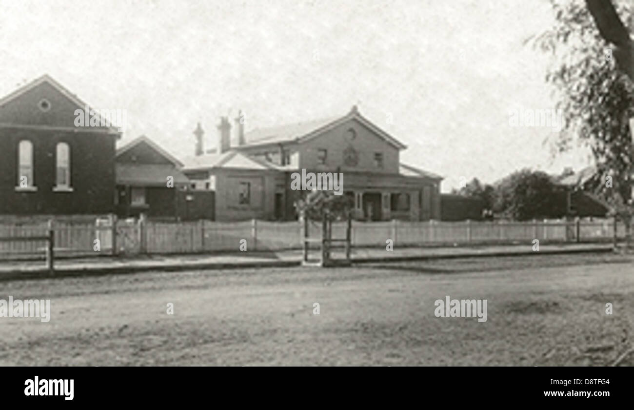 The Narrabri Court House, located in Narrabri, New South Wales, is a ...