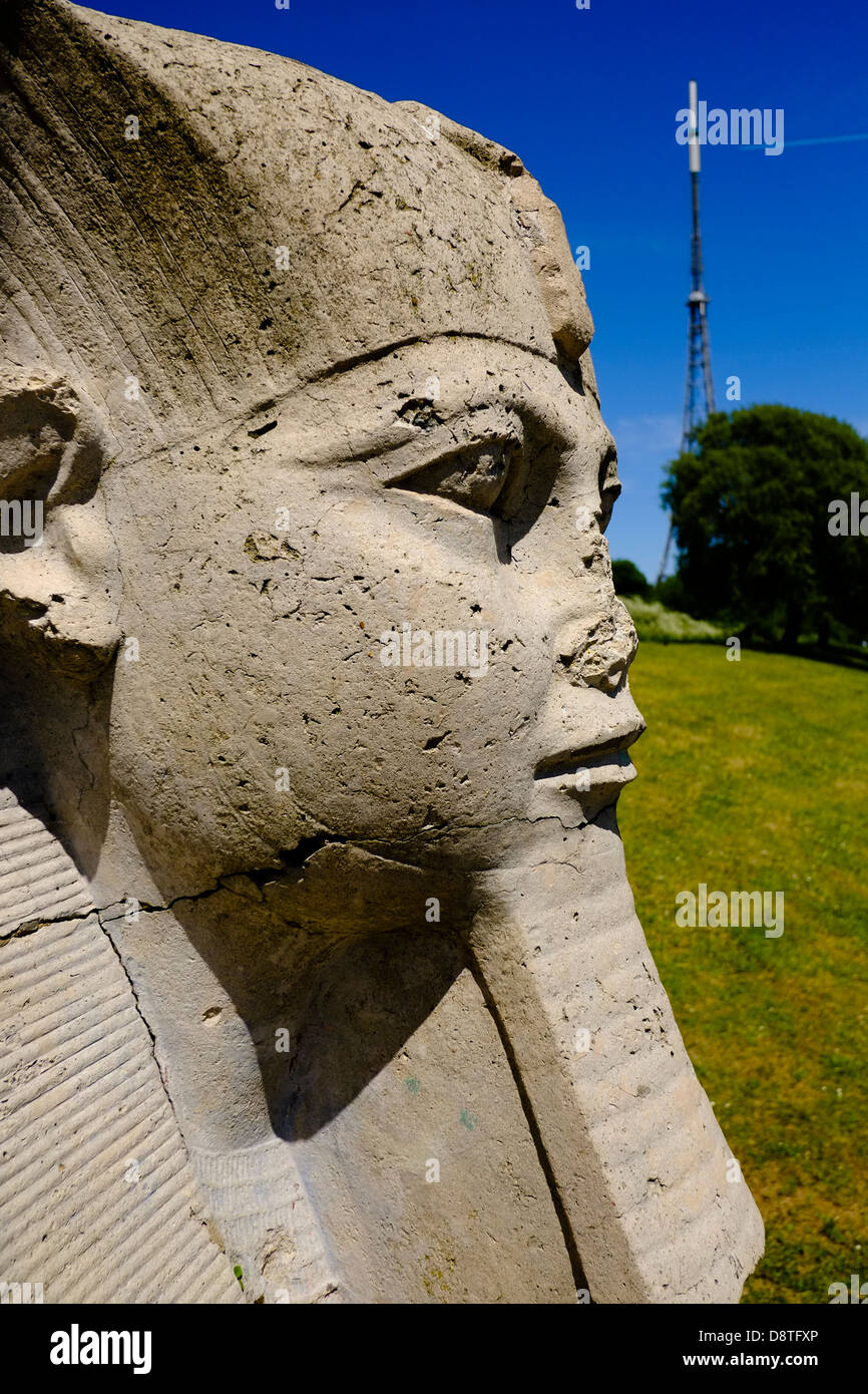 Crystal Palace Sphinx Stock Photo - Alamy