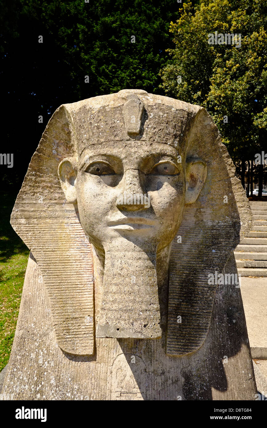 Crystal Palace Sphinx Stock Photo - Alamy