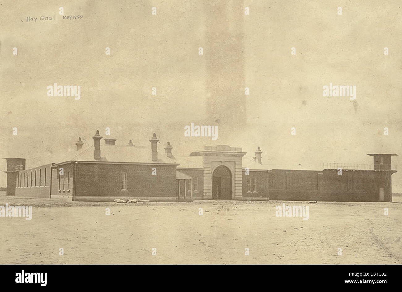 Hay Gaol, 1880 Stock Photo - Alamy