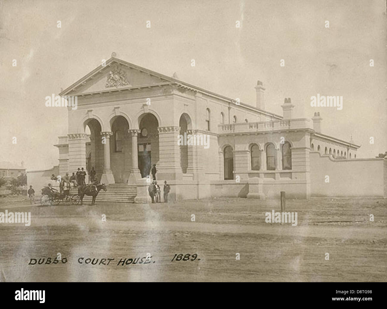 The Dubbo Court House in New South Wales is an important historical ...