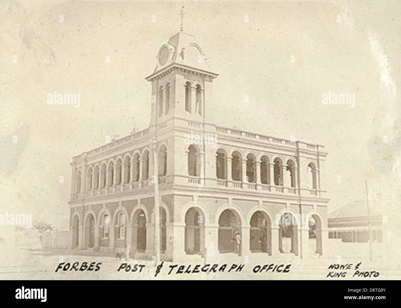 Forbes Post and Telegraph Office Stock Photo - Alamy