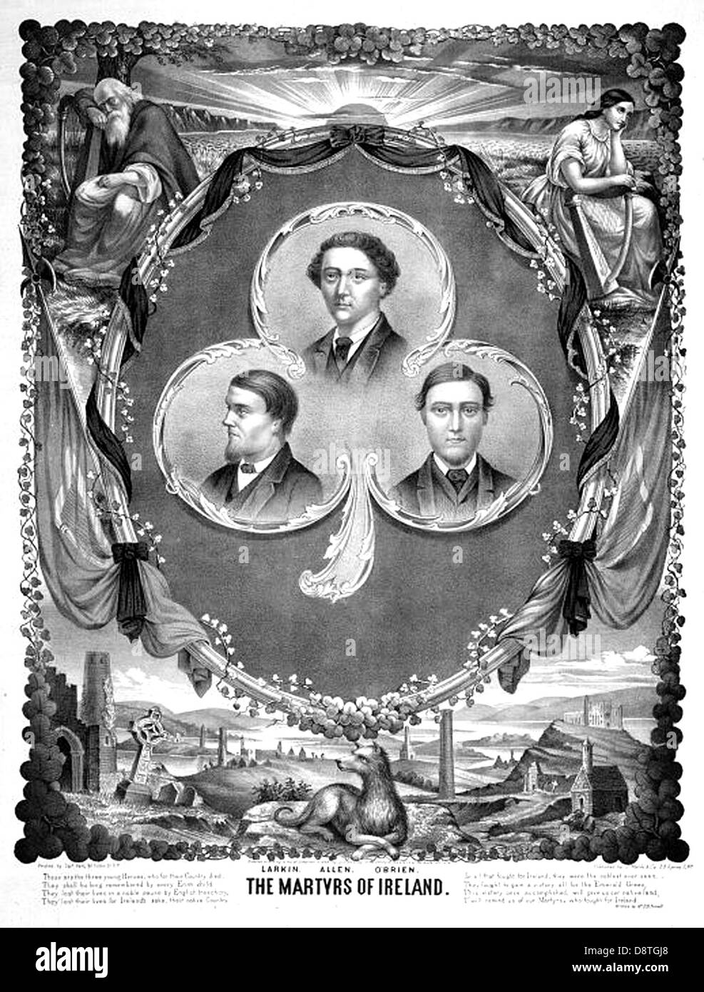 MANCHESTER MARTYRS Michael O'Brien, William Allen and Michael Larkin ...