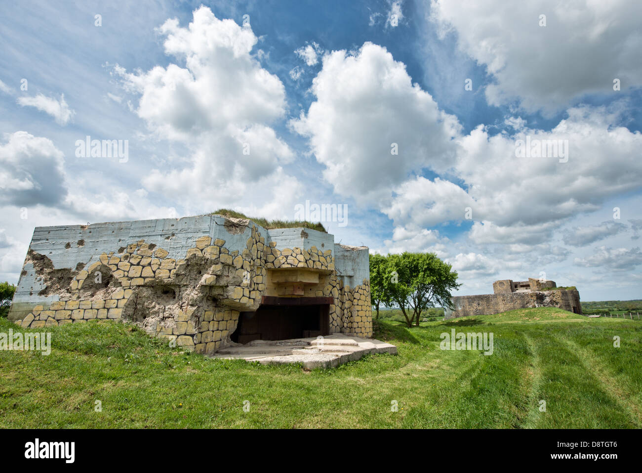 Azeville battery, Normandy, France. A primary target of allied forces ...