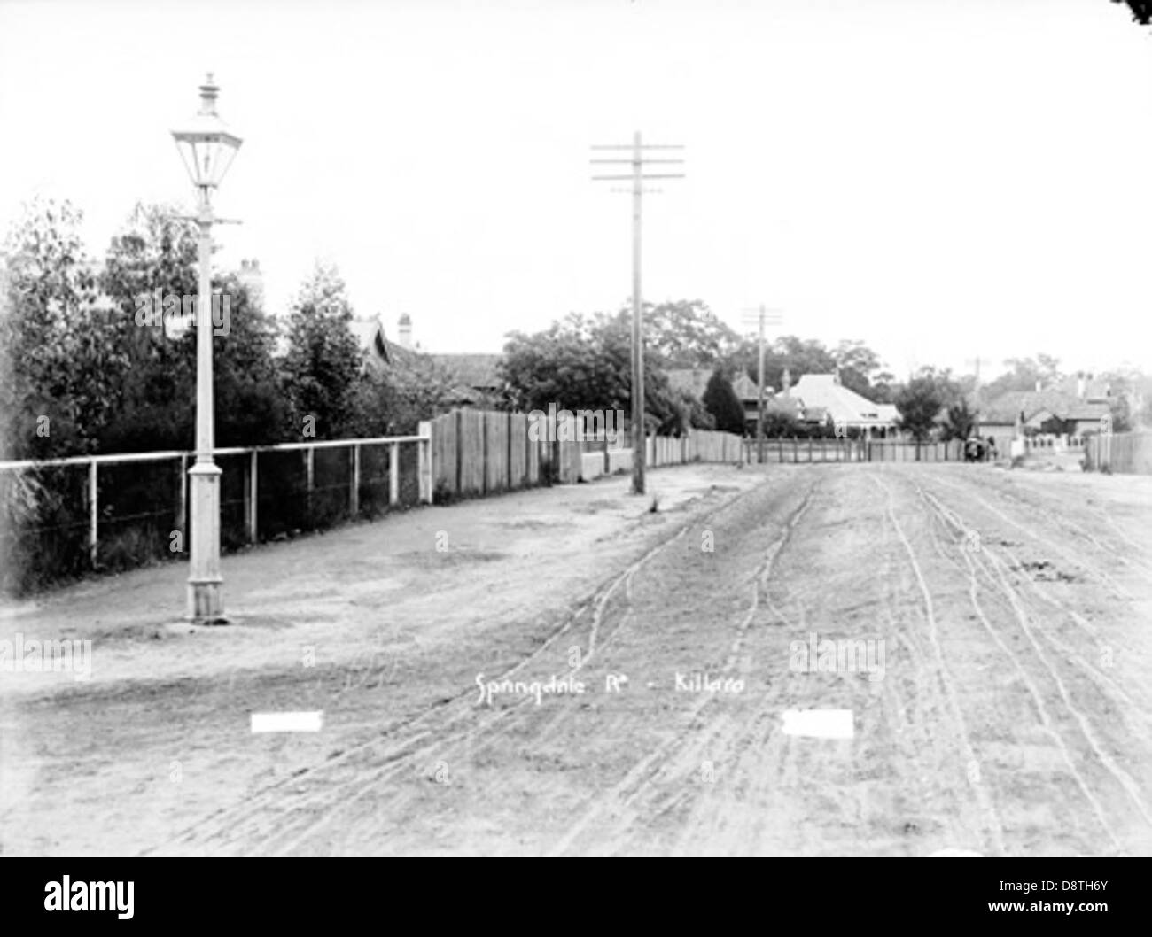 A black-and-white archival photograph from 1908 depicting the Killara ...