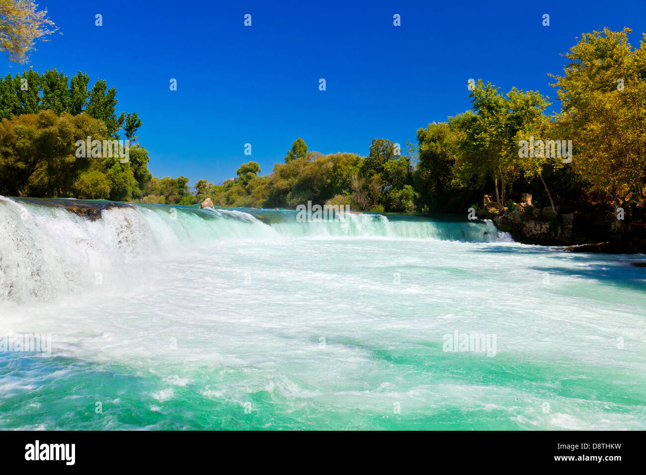 Waterfall Manavgat at Turkey Stock Photo - Alamy