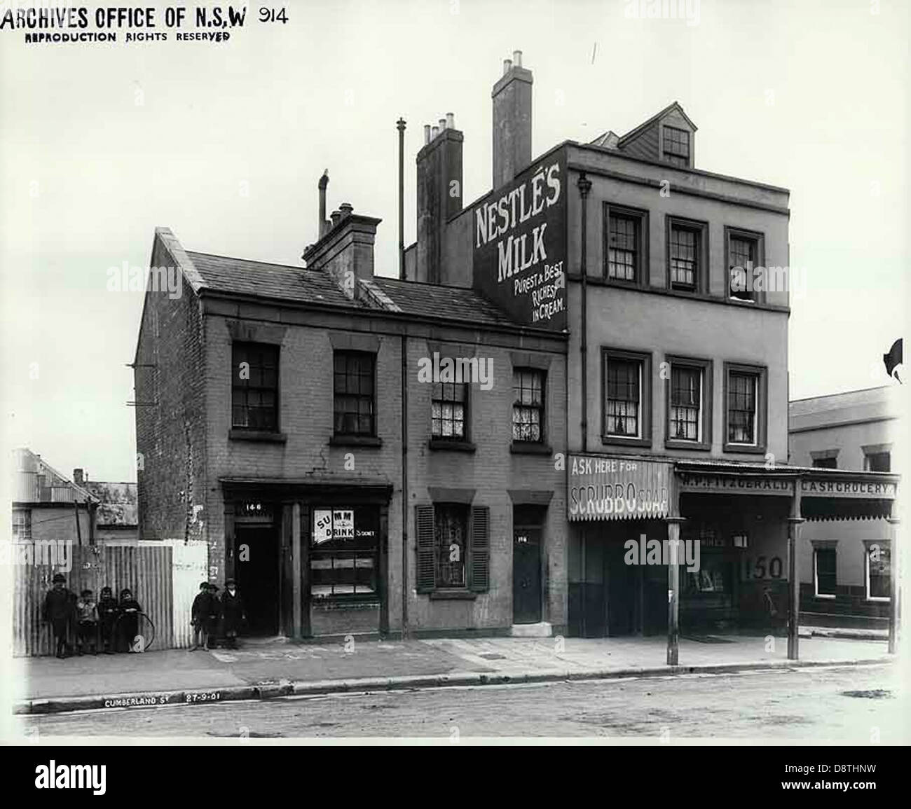 Cumberland street the rocks sydney hi-res stock photography and images ...