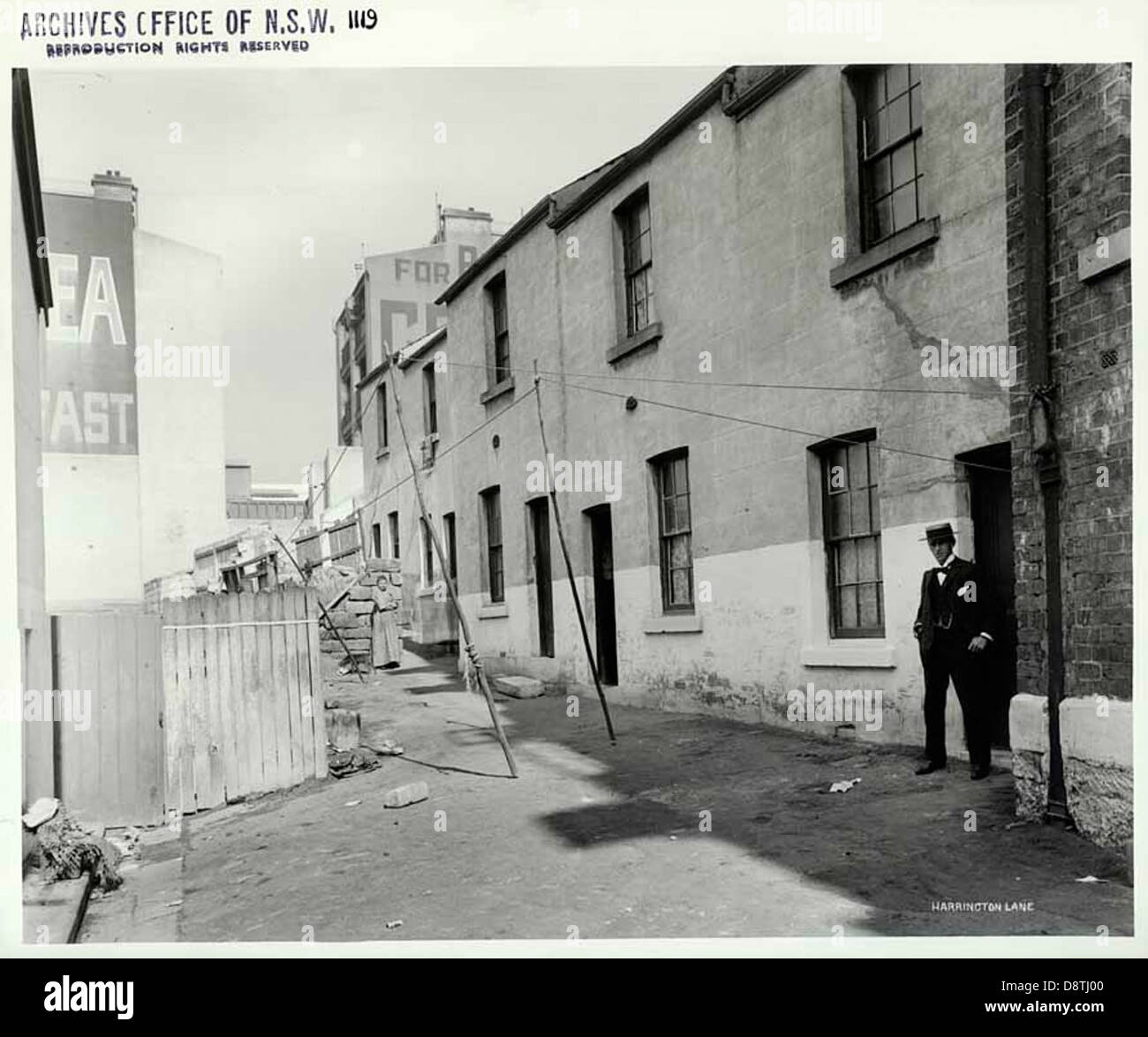 Harrington Lane, The Rocks Stock Photo - Alamy