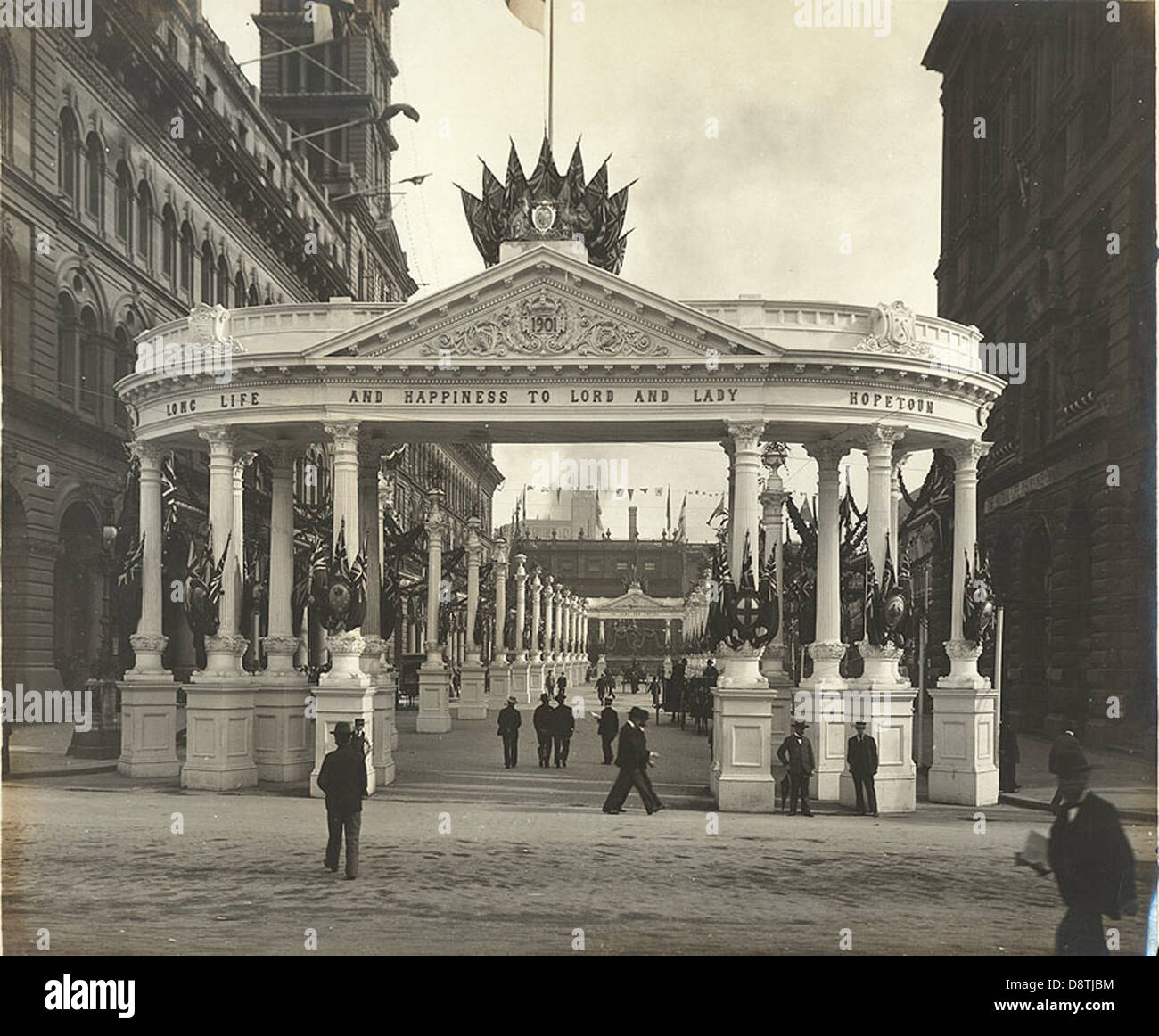 The *Federation celebrations* in Sydney (1901) captured in an archival ...