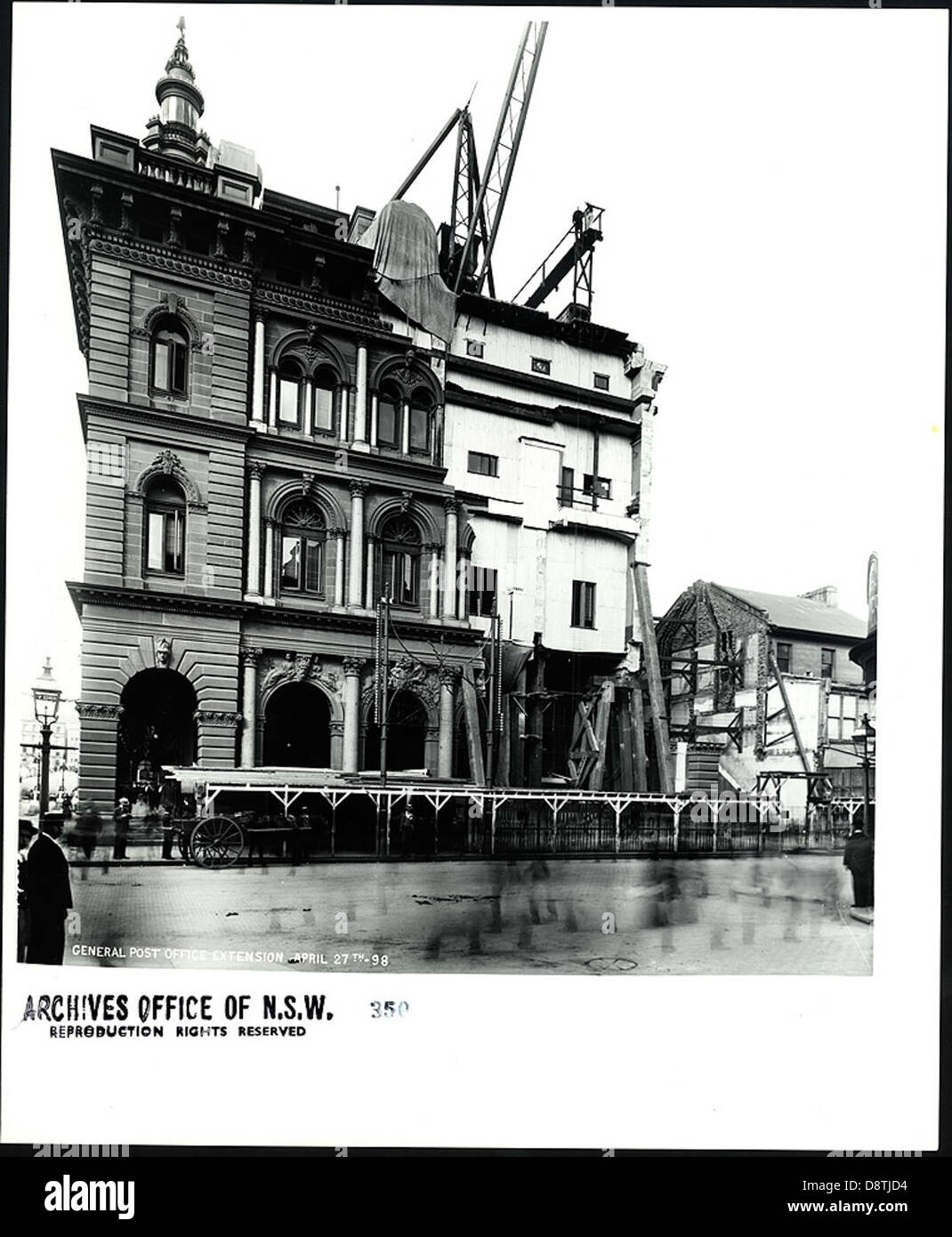The General Post Office (GPO) in Sydney, built in 1898, is an iconic ...