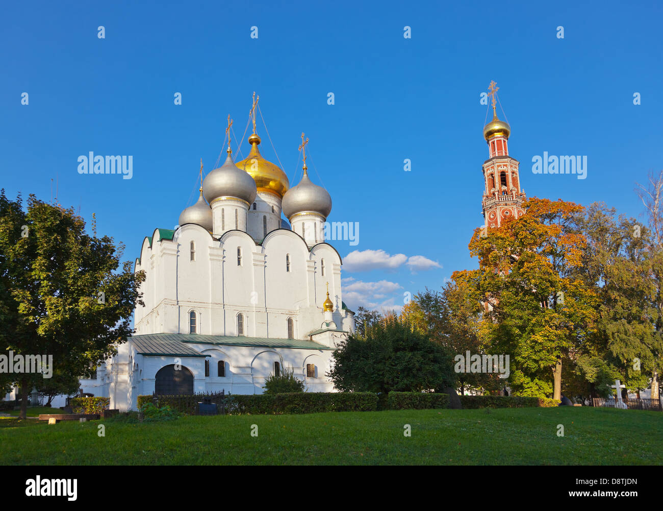 Novodevichiy convent in Moscow Russia Stock Photo - Alamy