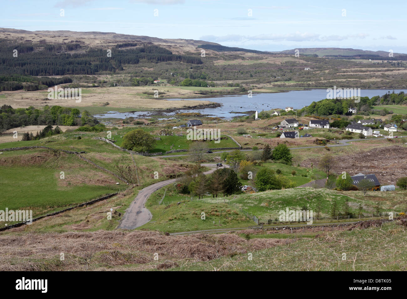 Dervaig, Isle of Mull, Scotland, May 2013 Stock Photo - Alamy