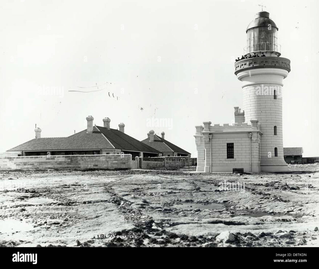 A photograph of Point Perpendicular Lighthouse, located in Jervis Bay ...