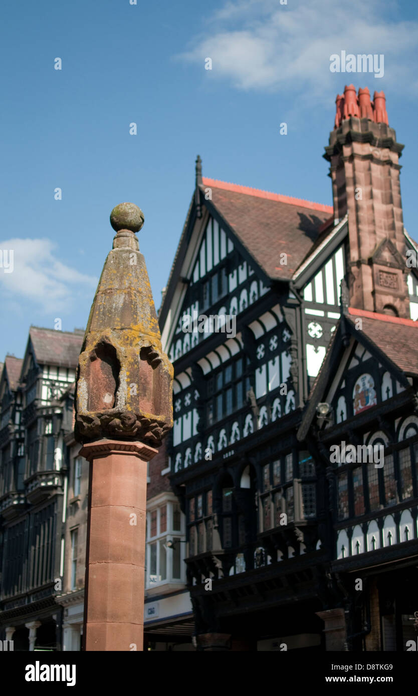 Tudor houses in Chester, United Kingdom Stock Photo - Alamy