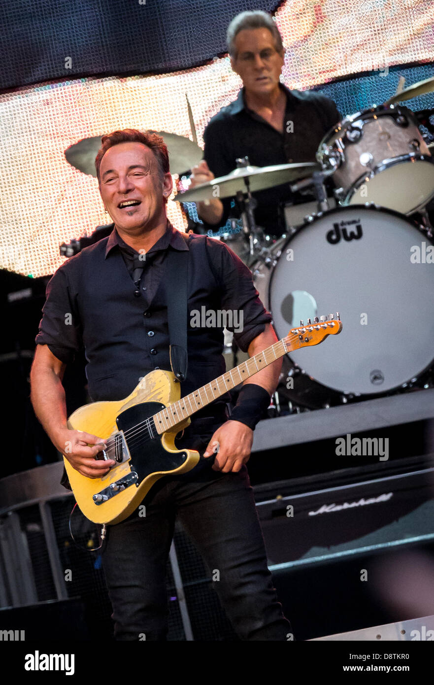 Milan Italy. 3rd June 2013. Bruce Springsteen and the E Street Band ...