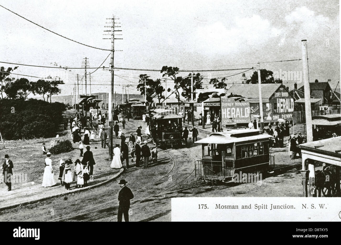 History of trams hi-res stock photography and images - Alamy