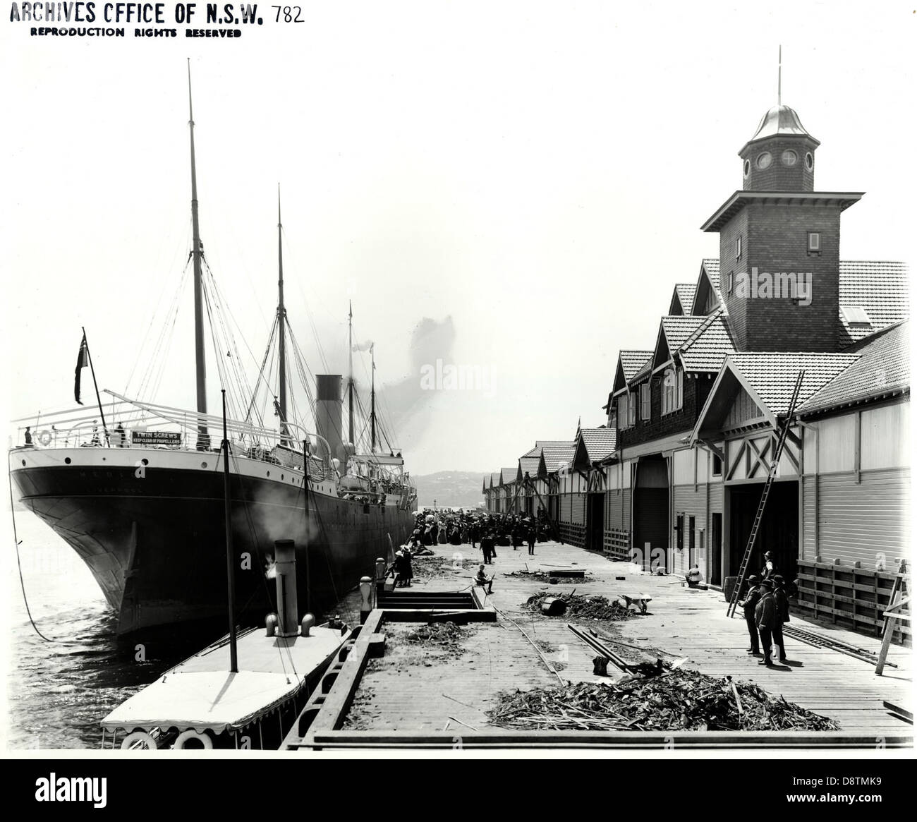 SS Medic at Millers Point Stock Photo - Alamy